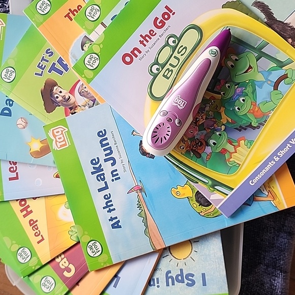leap frog | Toys | Leapfrog Leapreader System Learntoread Book Mega ...